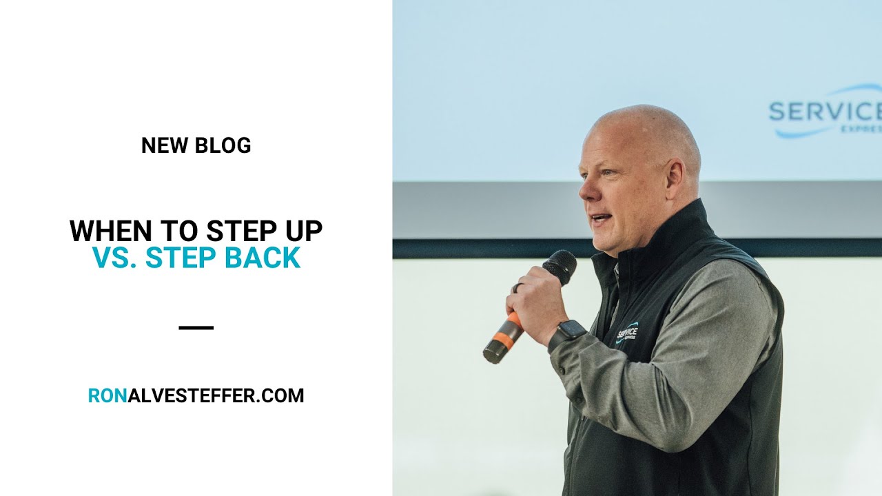 When to Step Up vs. Step Back - YouTube