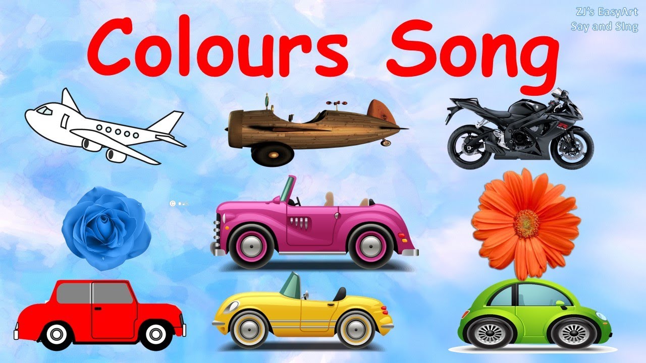 Colours song 【nursery song】(小星星) - YouTube