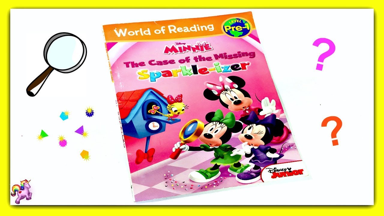 DISNEY MINNIE MOUSE "THE CASE OF THE MISSING SPARKLE-IZER" Read Aloud Storybook - YouTube