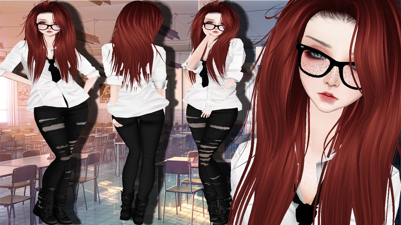 ♕IMVU Outfit - School Uniform♕ - YouTube