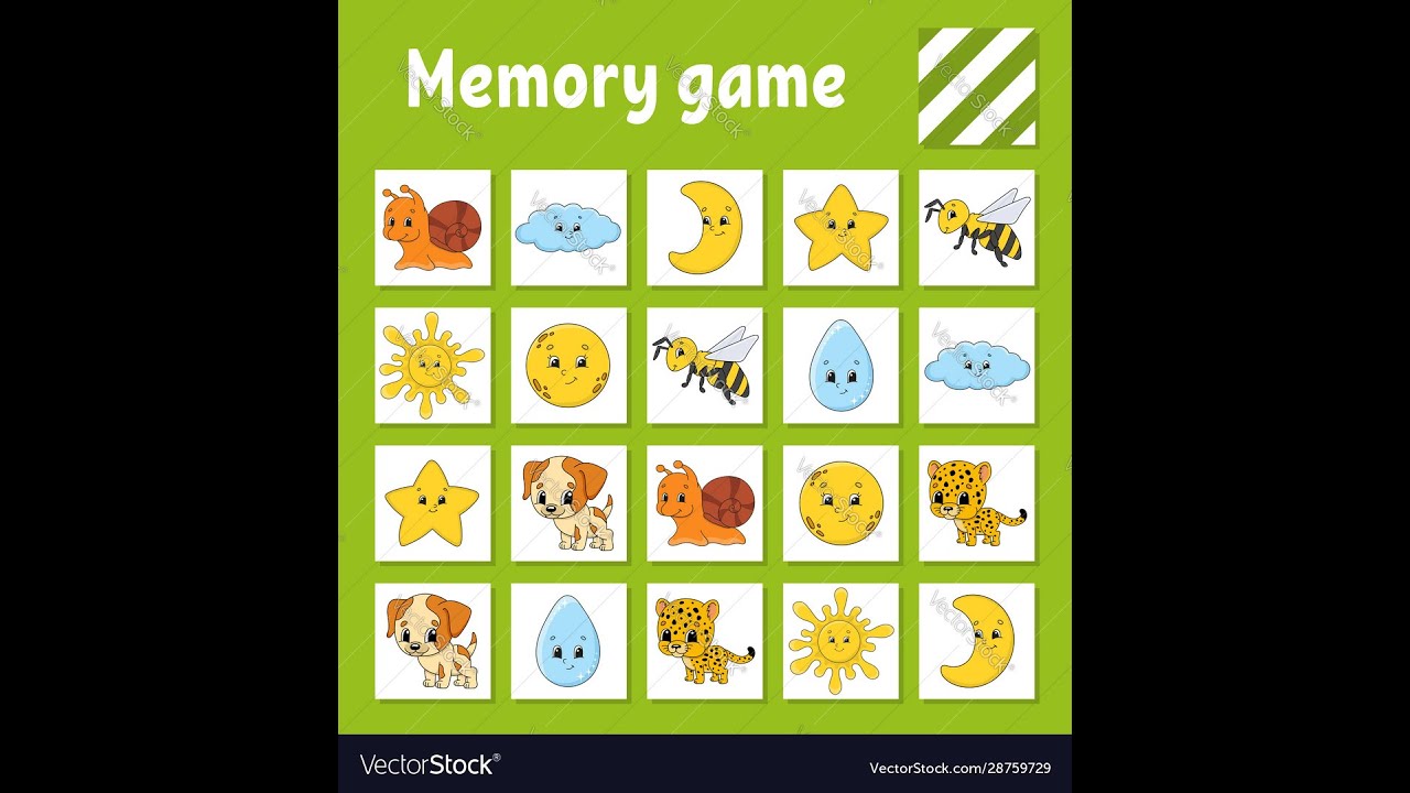 pschool in Memory Game - YouTube