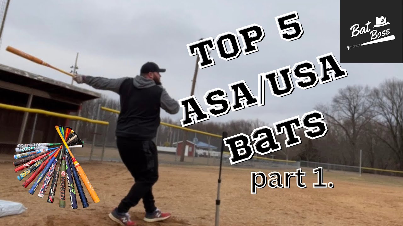 Top 5 ASA/USA bats - YouTube