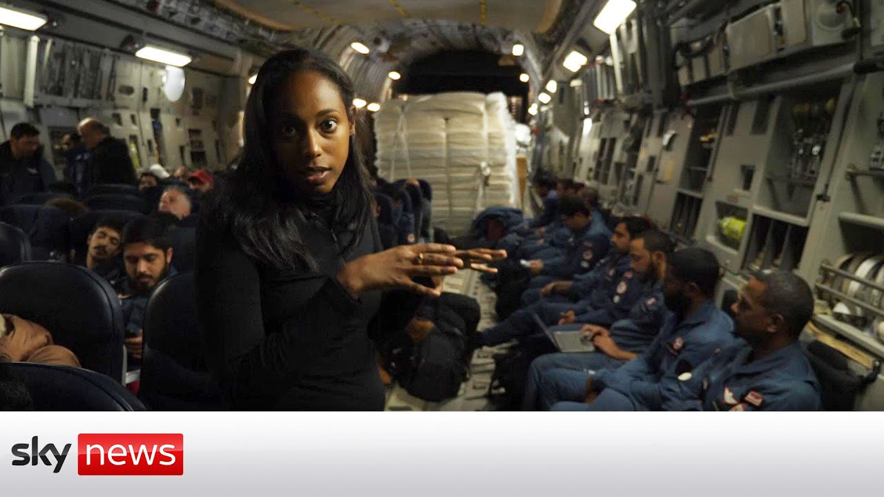 Turkey-Syria earthquake: Sky News joins quake aid effort - YouTube