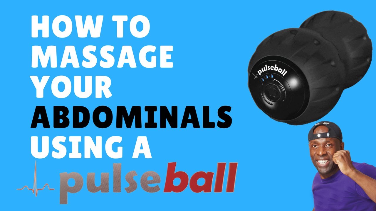 Massaging Abs With a Pulseball - YouTube