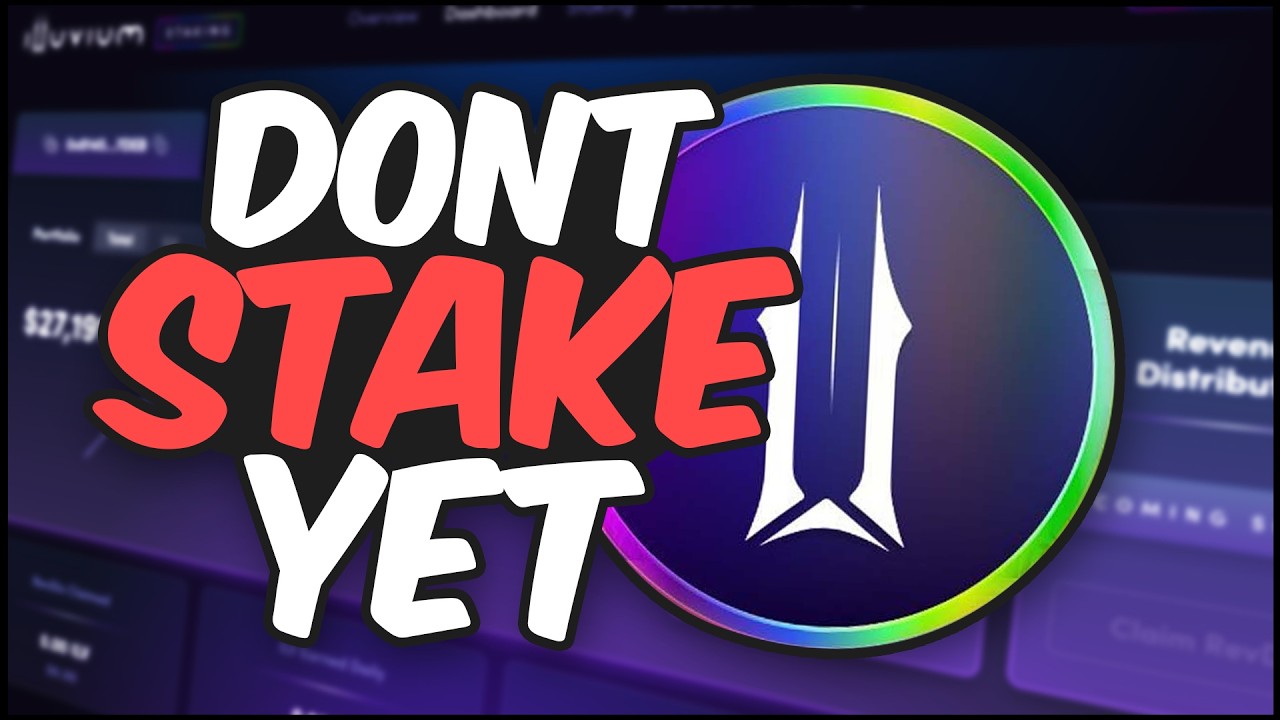 Watch this analysis BEFORE you Stake ILV - Illuvium Revdis - YouTube