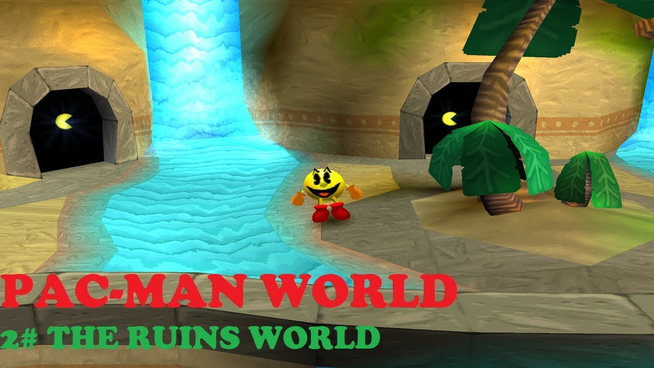[PSX Longplay 100%] Pac-Man World - #2 The Ruins World - YouTube