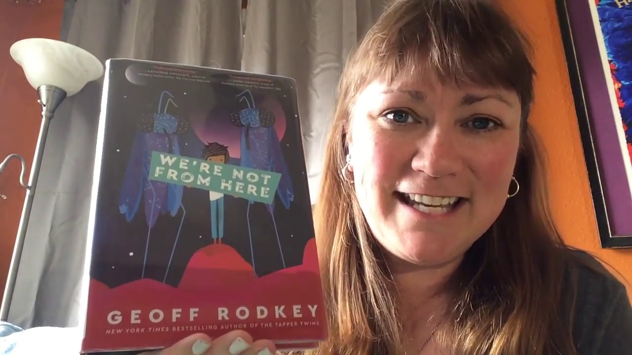 Booktalk: We're Not From Here by Geoff Rodkey read by Miss Julie - YouTube