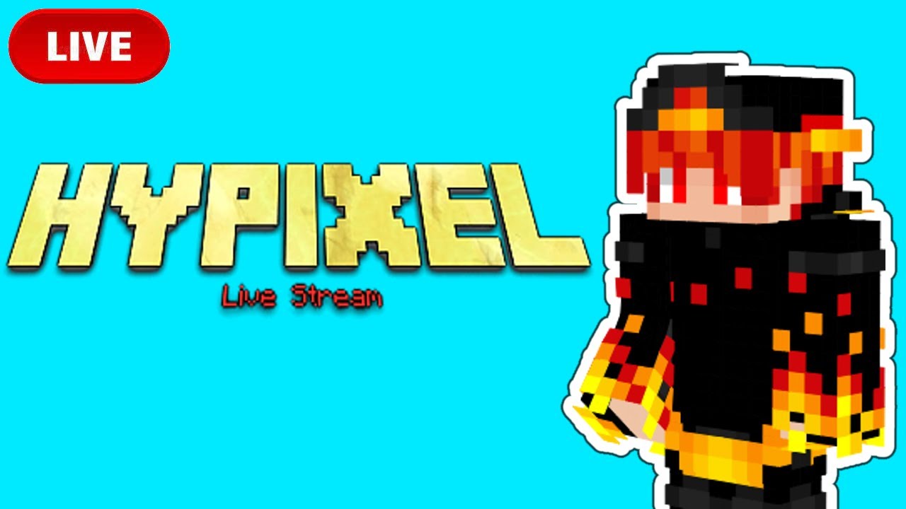 🔴Hypixel Live Stream, come watch and enjoy🔴(Road to 275 subs) - YouTube