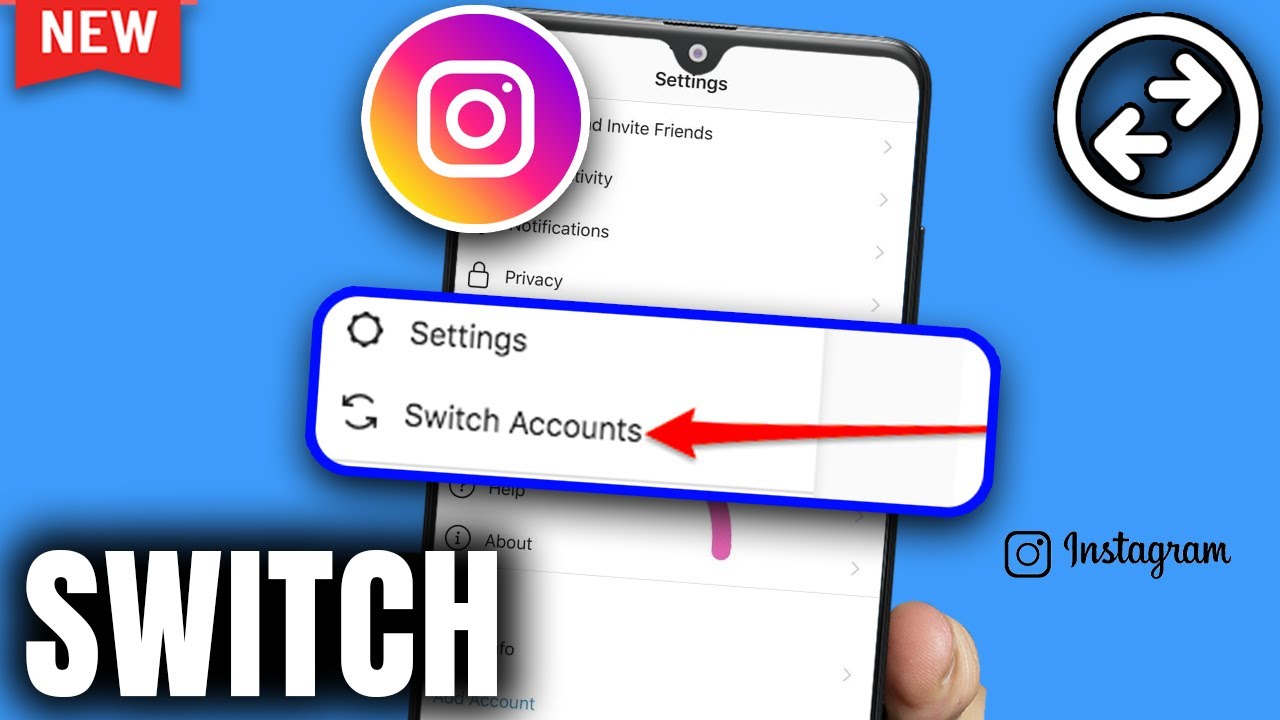 How to switch accounts on Instagram 2025 [New Update] - YouTube