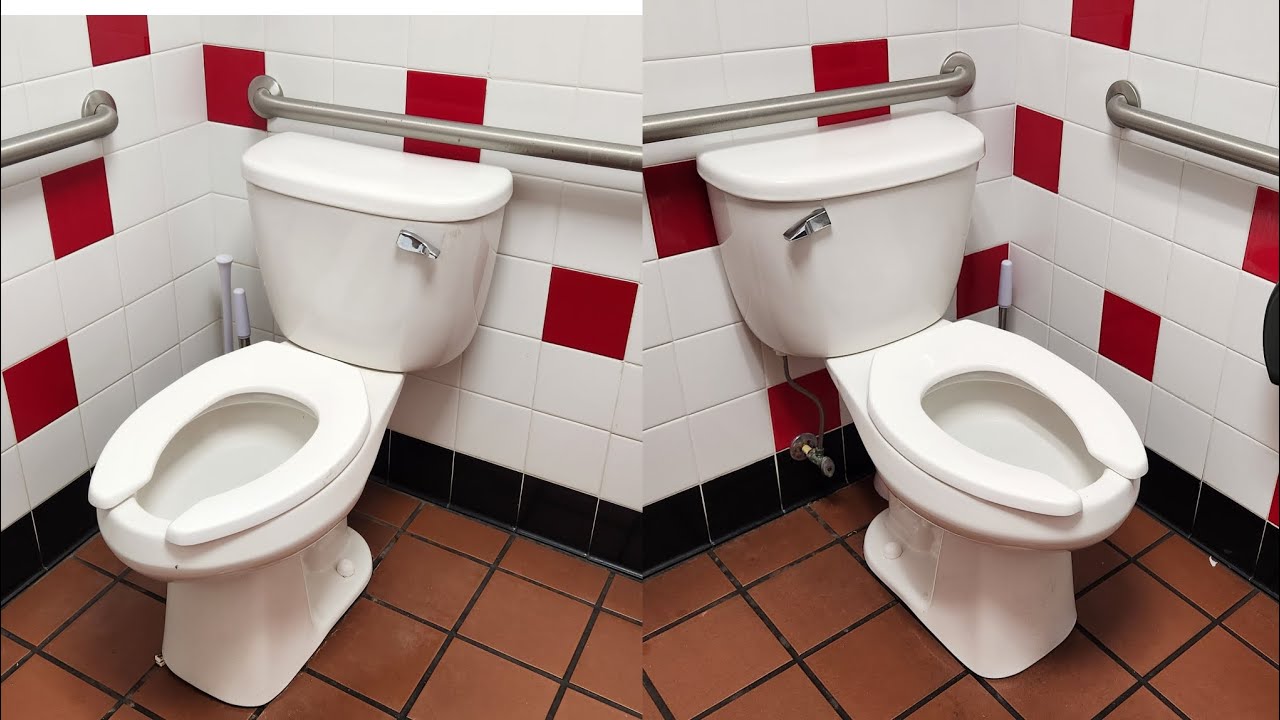 Two Newer Mansfield Quantum toilets - YouTube