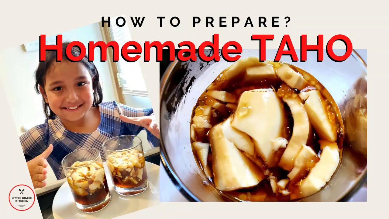Homemade Taho Recipe STEP BY STEP | Easy to Prepare Taho | How to Make ...