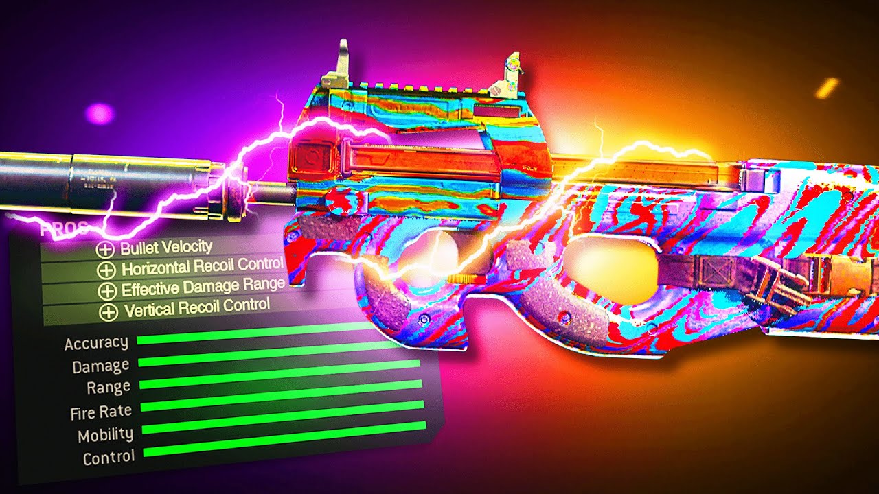 the NEW *P90* is BROKEN in WARZONE..🔥(BEST P90 CLASS SETUP) - YouTube