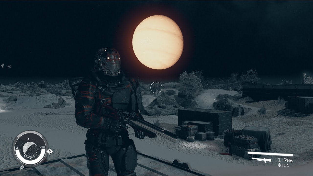 Starfield Gamplay Deputized-Kill The Outlaw Captain on Muphrid V-B ...