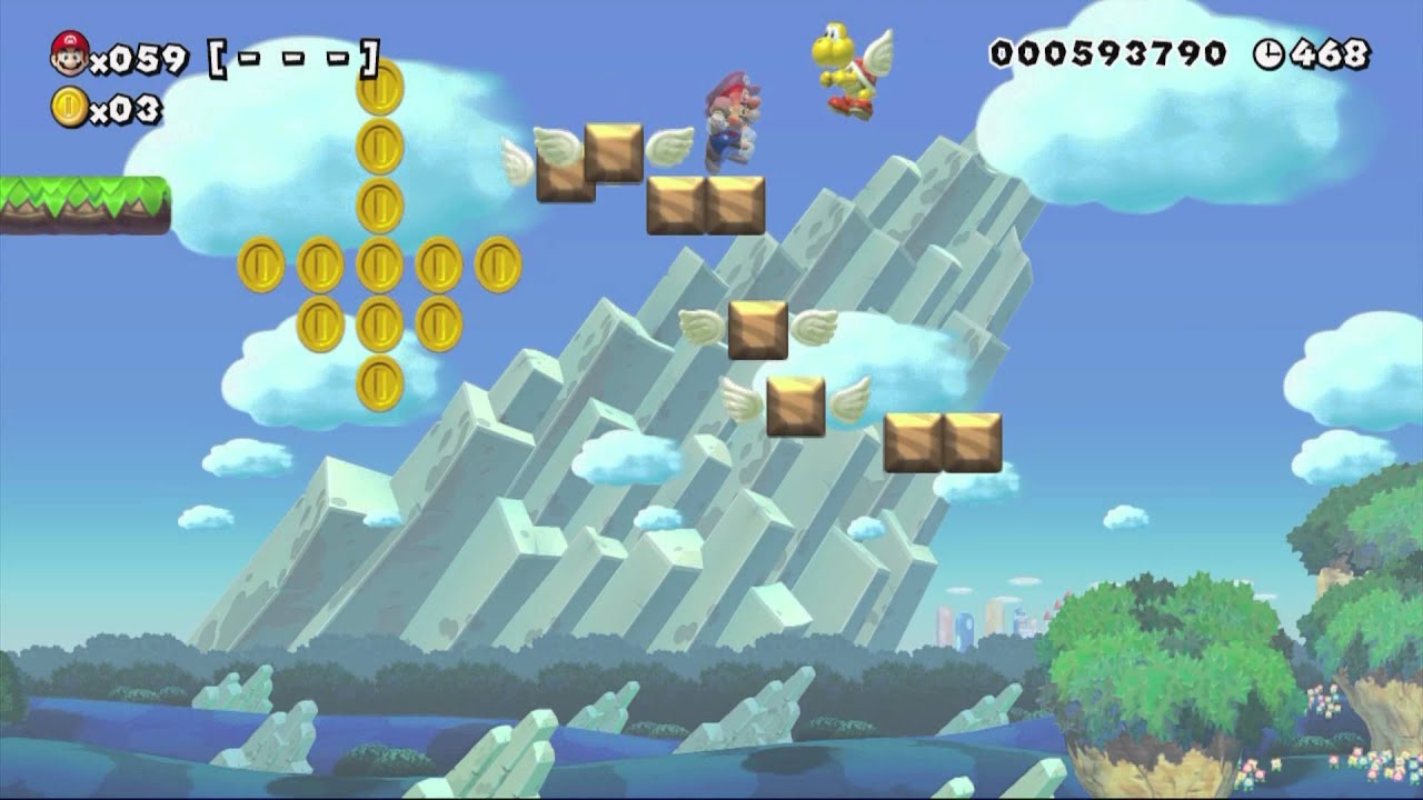 Super Mario Maker -first try - YouTube