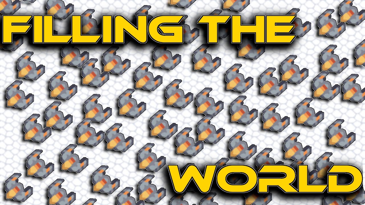 Filling the ENTIRE Map with Robots in Mindustry - Mindustry [2] - YouTube