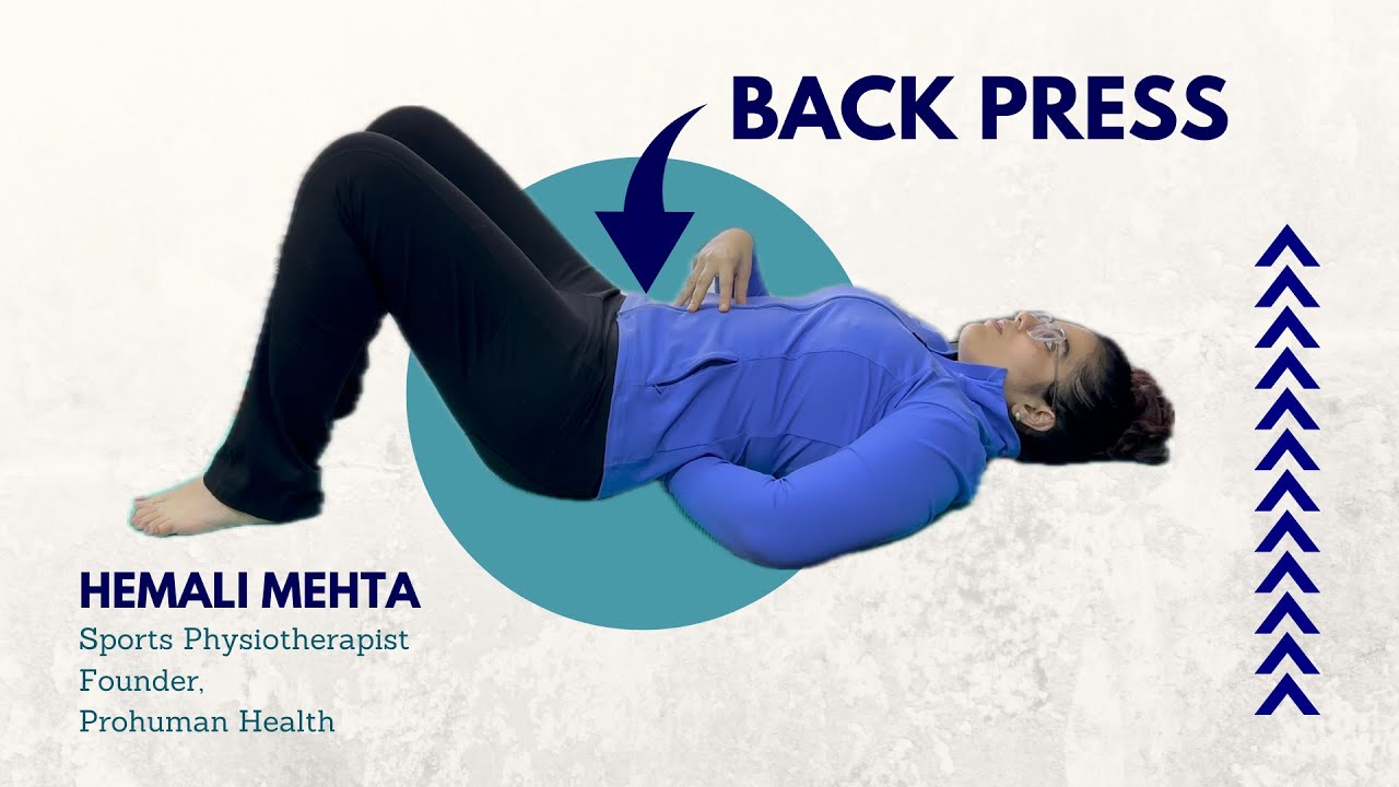 Back Press: Strengthen Your Core and Relieve Lower Back Pressure! - YouTube