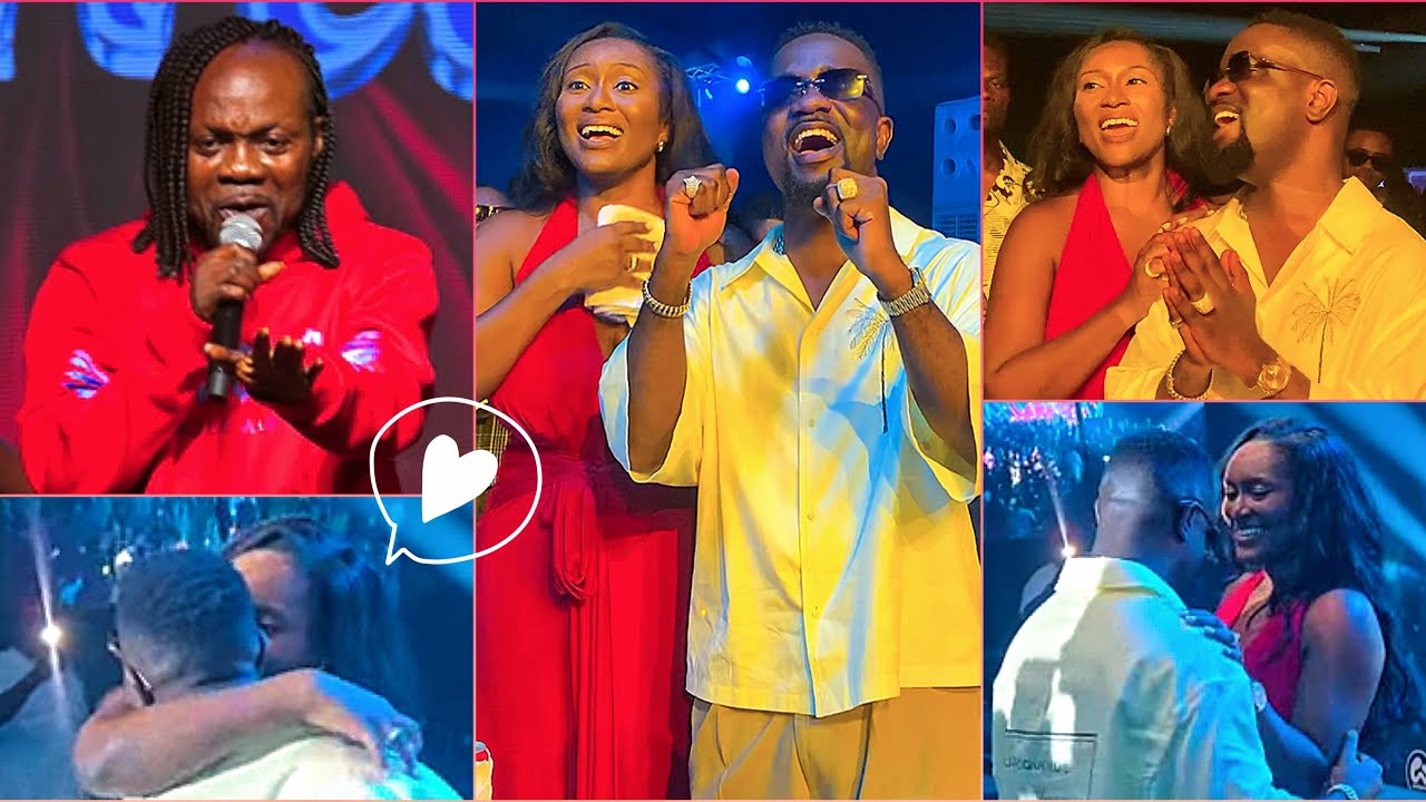 R0mantic Moment As Sarkodie & Wife Tracy Sings Daddy Lumba’s Song Word ...