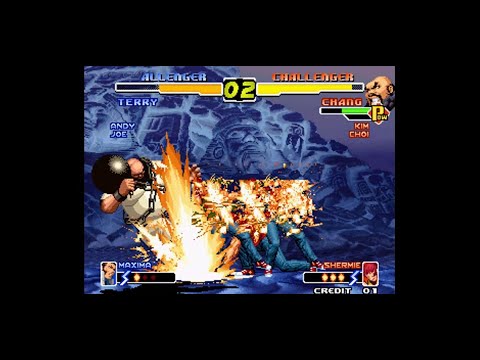 KOF 200 BUG TERRY VS CHANG TASK OVER! - YouTube