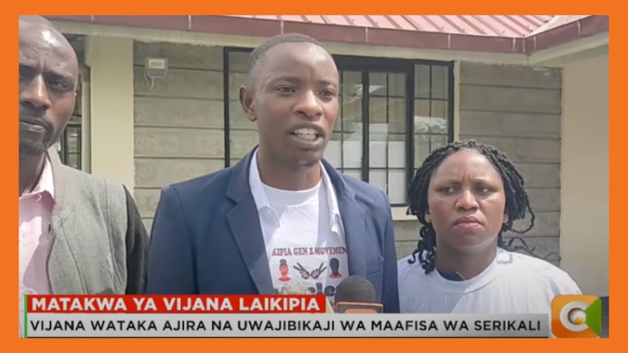 Gavana wa Laikipia Joshua Irungu akutana na vijana wa Gen Z - YouTube