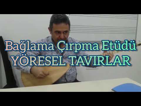 Bağlama Çırpma Etüdü - Yöresel Tavırlar | Oğuzhan Bolbol