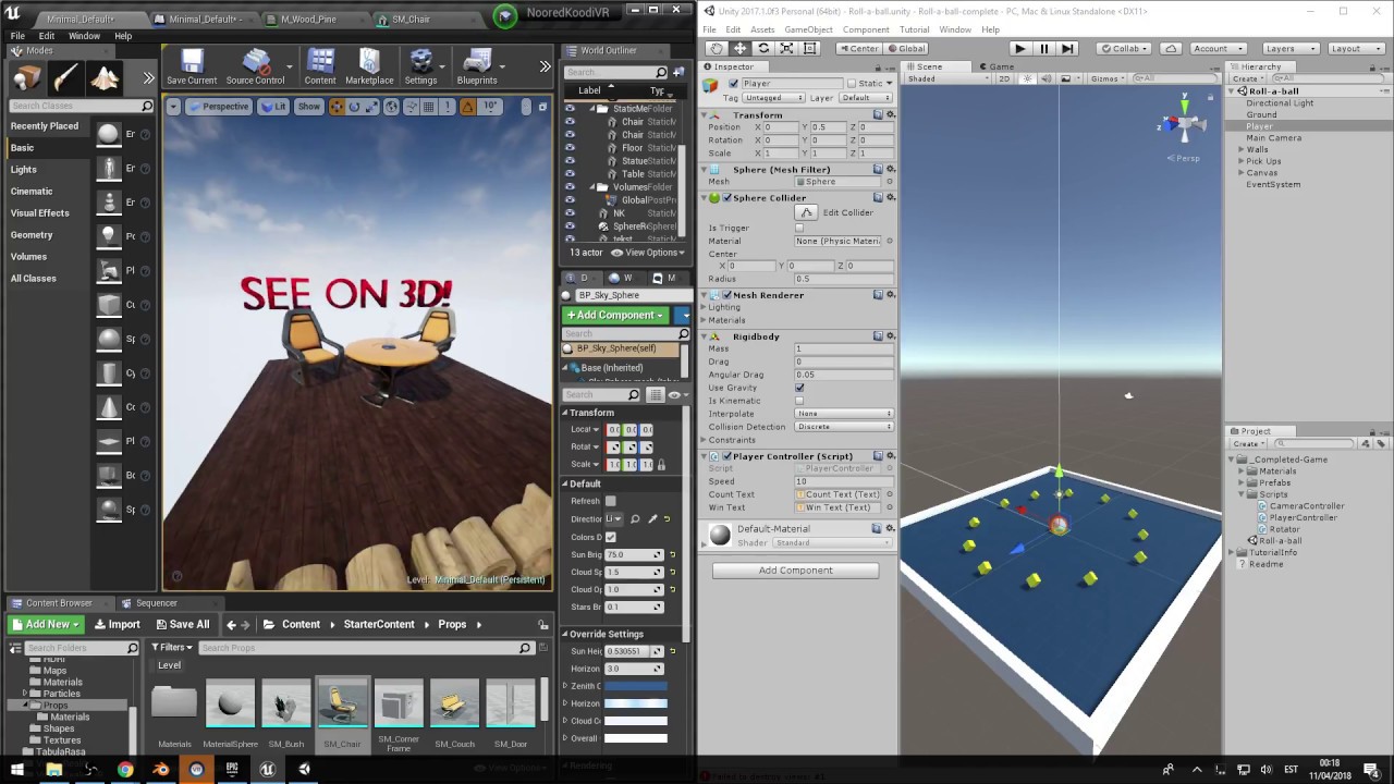 1.2 Ülevaade programmidest (Unreal/Unity/Blender) - YouTube