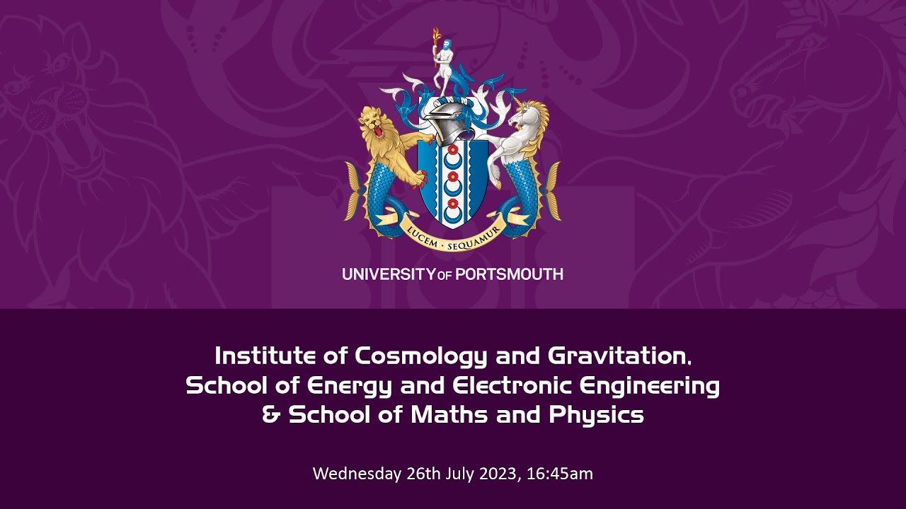 Institute of Cosmology and Gravitation, Energy and Electronic ...