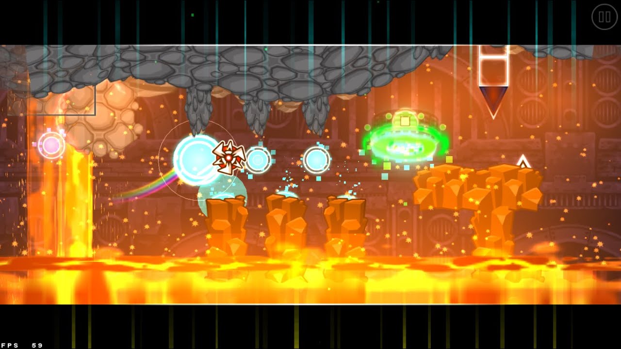 MYTHICAL CASTLE |INSANE DEMON | PREVEW 1 + FULL LAYOUT |GEOMETRY DASH ...