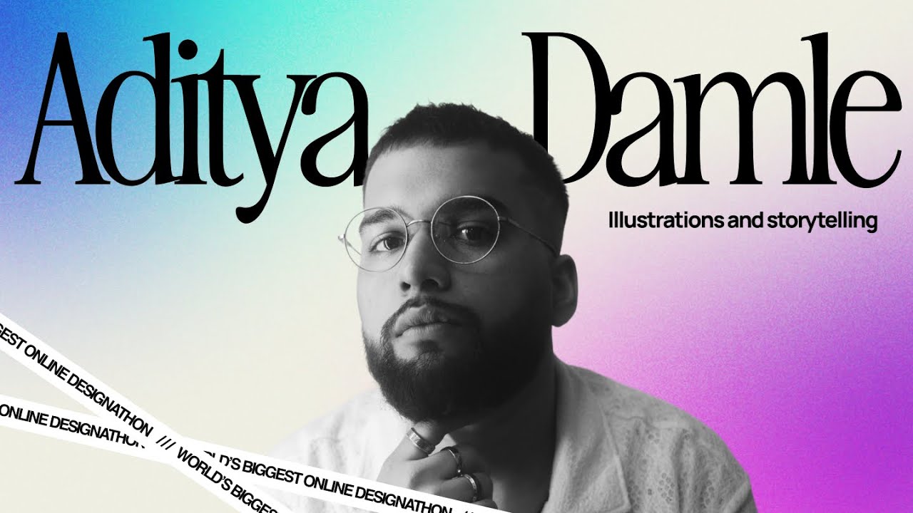 Illustrations and Storytelling with Aditya Damle | Design Fusion season 2 - YouTube