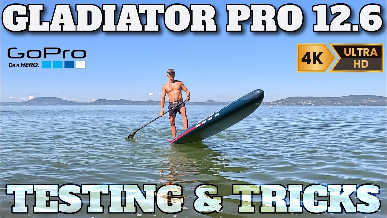 SUP PRACTICE + PIVOT TURNS BY TOM -GLADIATOR PRO 12.6 - 4K - YouTube