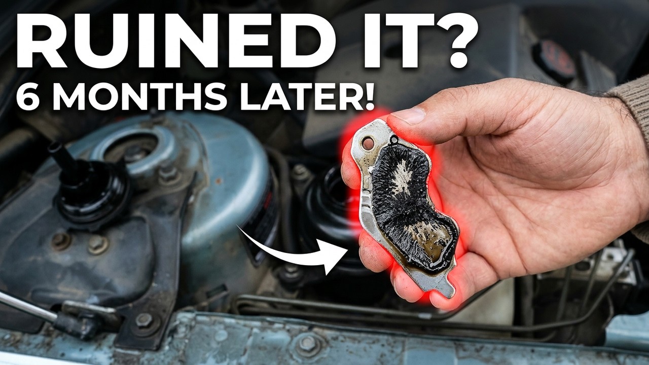 Magnet in Power Steering Reservoir After 6 Months! Did I Ruin It? - YouTube