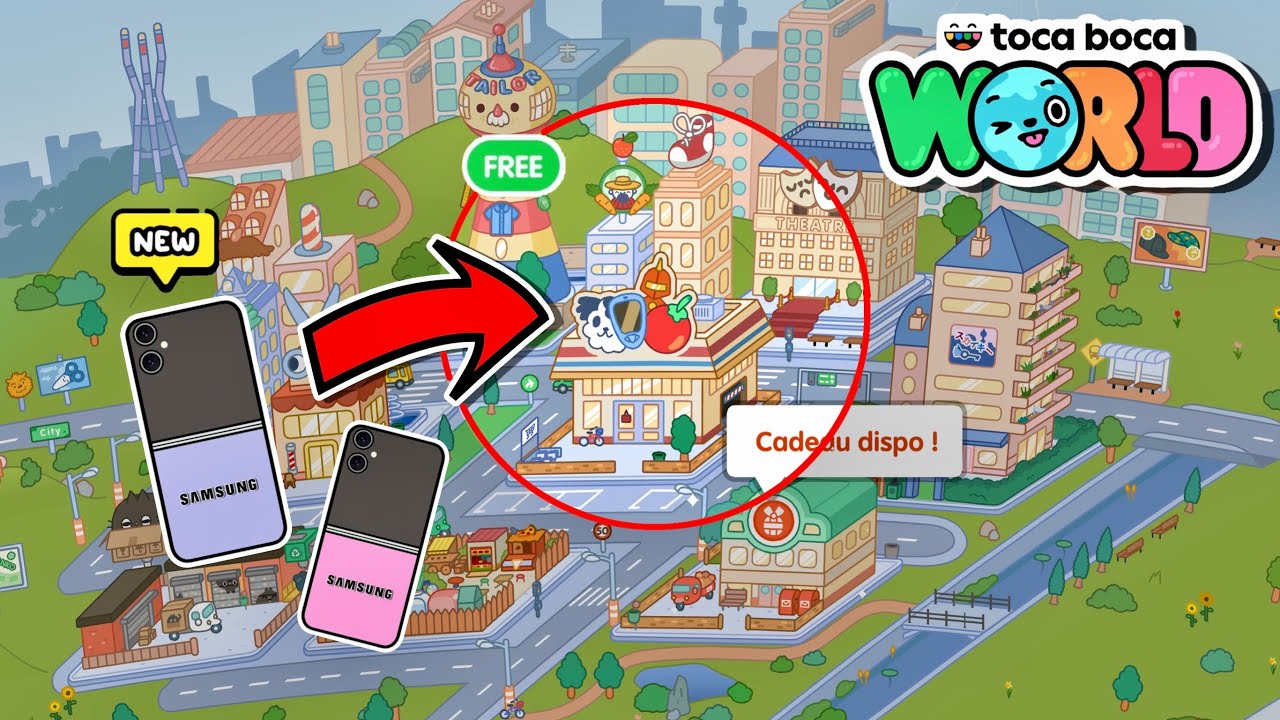 HOW TO GET SAMSUNG FLIP 📱💜🤩 Toca Boca New Phone Secretb🌏 - YouTube