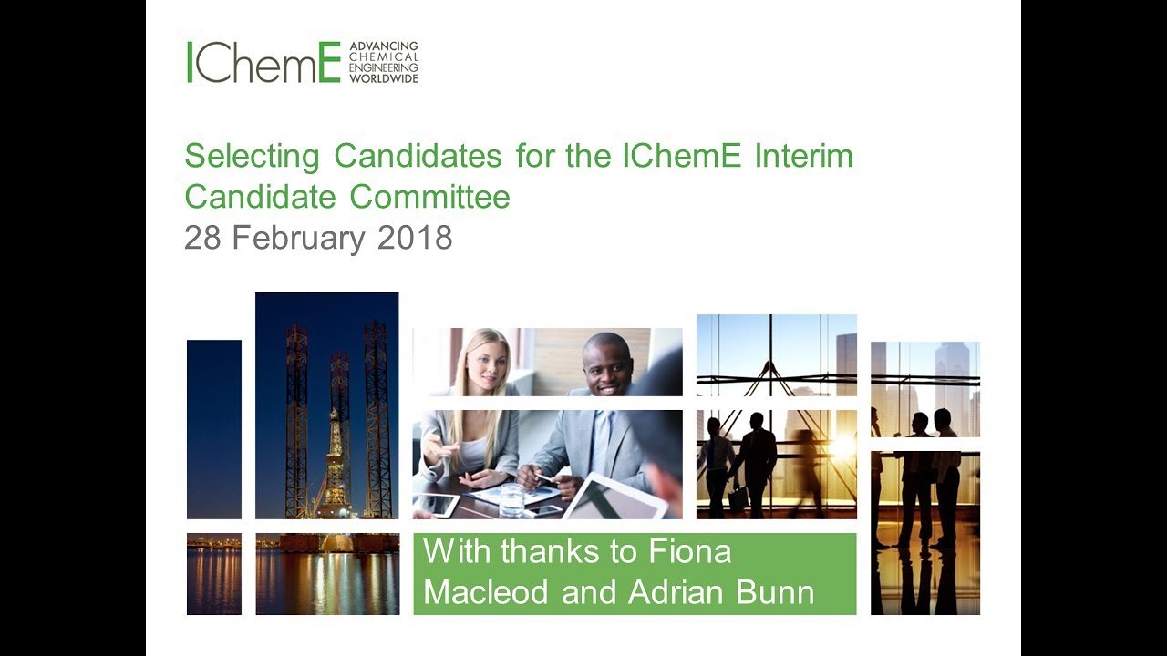 Drawing names for the Interim Candidate Committee 2018 - YouTube