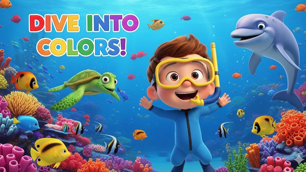 Underwater Colors Adventure! 🐠 Learn Colors with Ocean Fun - YouTube