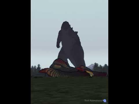 Godzilla vs Skullcrawler | Animation #shorts - YouTube