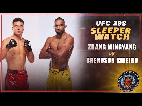 Zhang Mingyang vs Brendson Ribeiro Preview | UFC 298 | Sleeper Watch ...