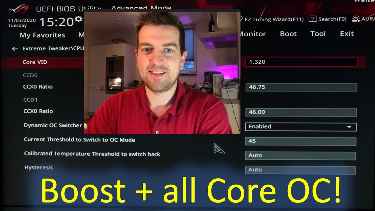 Dynamic OC Switcher! Boost and Multicore OC with Ryzen overclocking ...