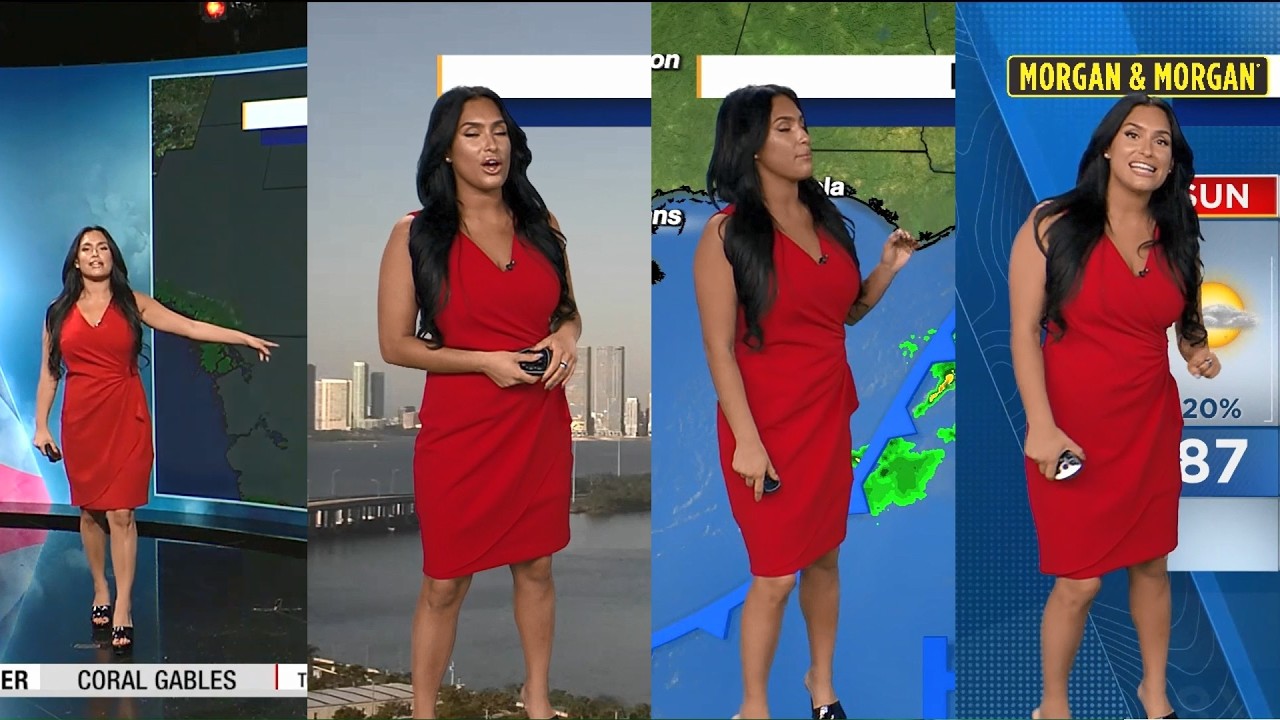 Amanda Pappas from WPLG Local 10 News with the morning Weather report ...