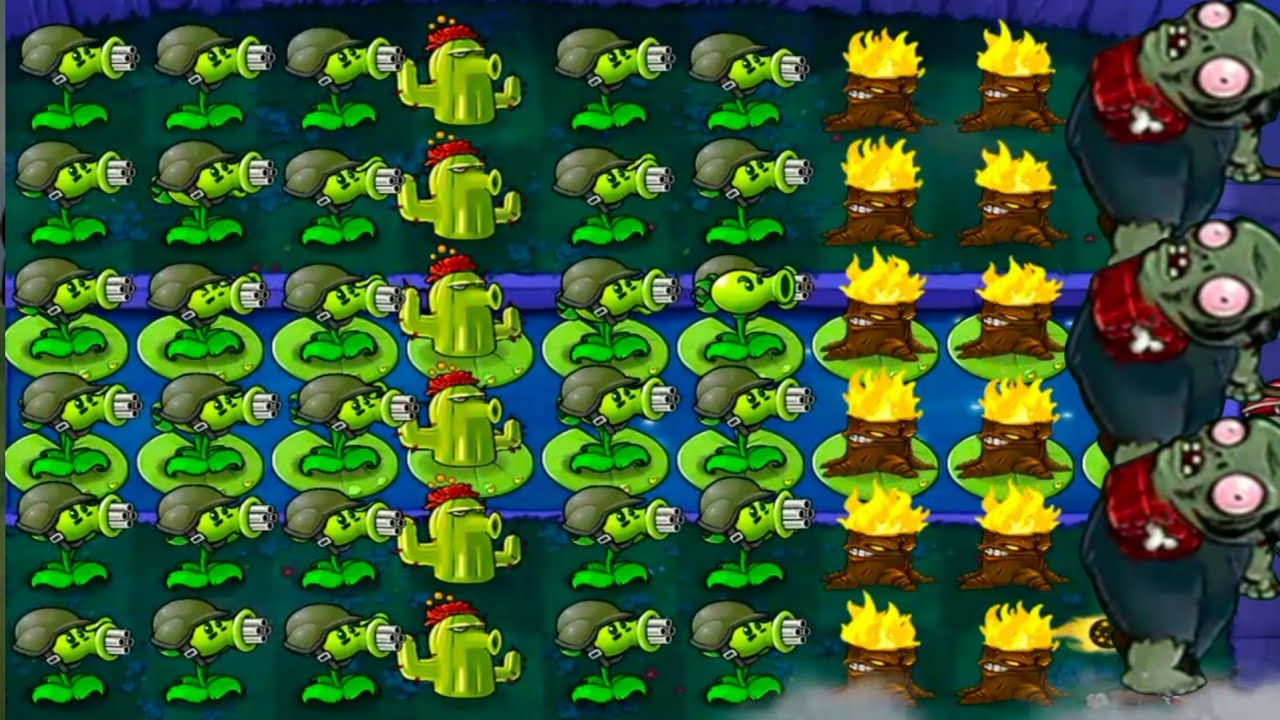 Plants Vs Zombies | Torchwood Vs Digger Zombie | Mod Gameplay Part 19 ...