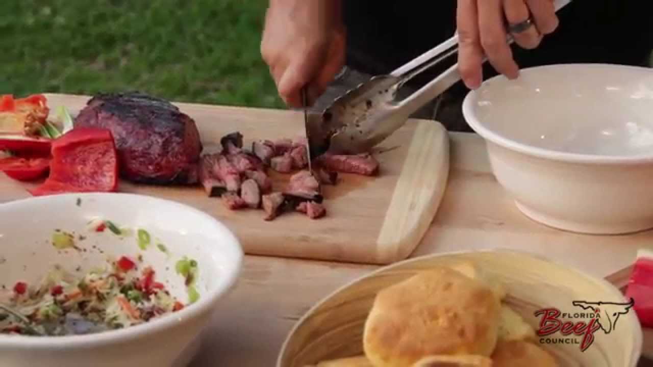 Labor Day Recipe BBQ Beef Biscuit Sliders "Sizzle and Sear" with Chef ...