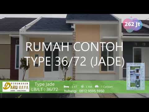 Perumahan Daru Raya type Jade 36/72 komersil - YouTube