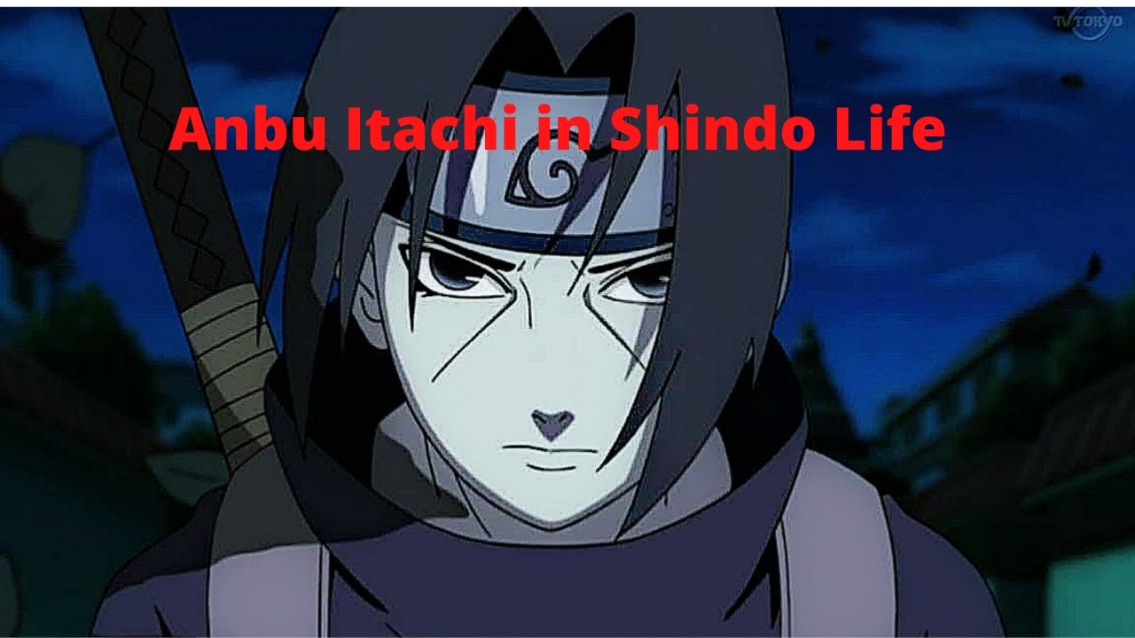 How to look like anbu Itachi in Shindo Life - YouTube