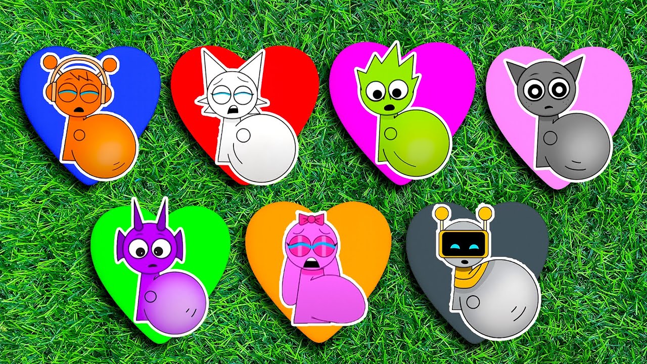 SPRUNKI CUBES | Which Sprunki character will come out of therSlime EGG ...