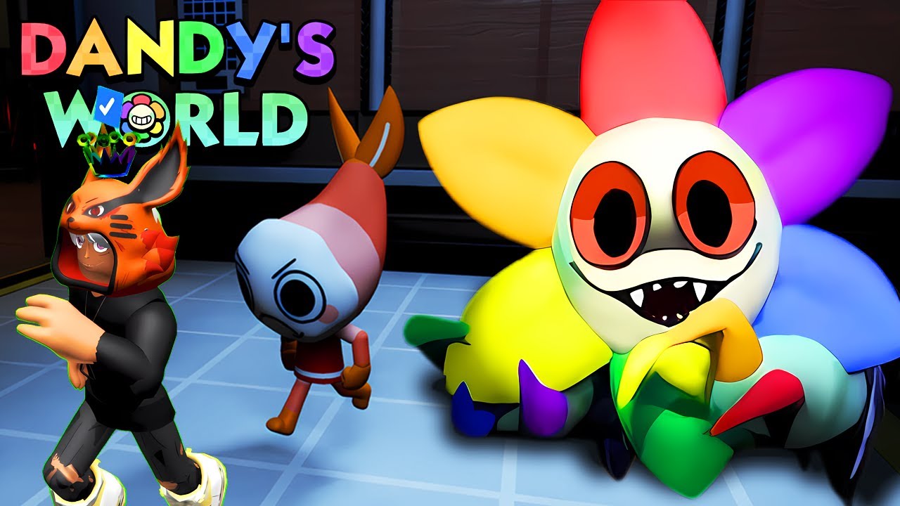 DANDY'S WORLD... CHEGUEI AO TODO DO PRÉDIO E PEGUEI O TOON SECRETO ...