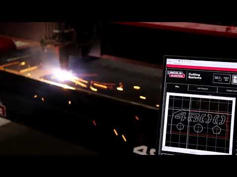 Lincoln Torchmate 4800 4' x 8' CNC Cutting Table with FlexCut 125 Amp ...