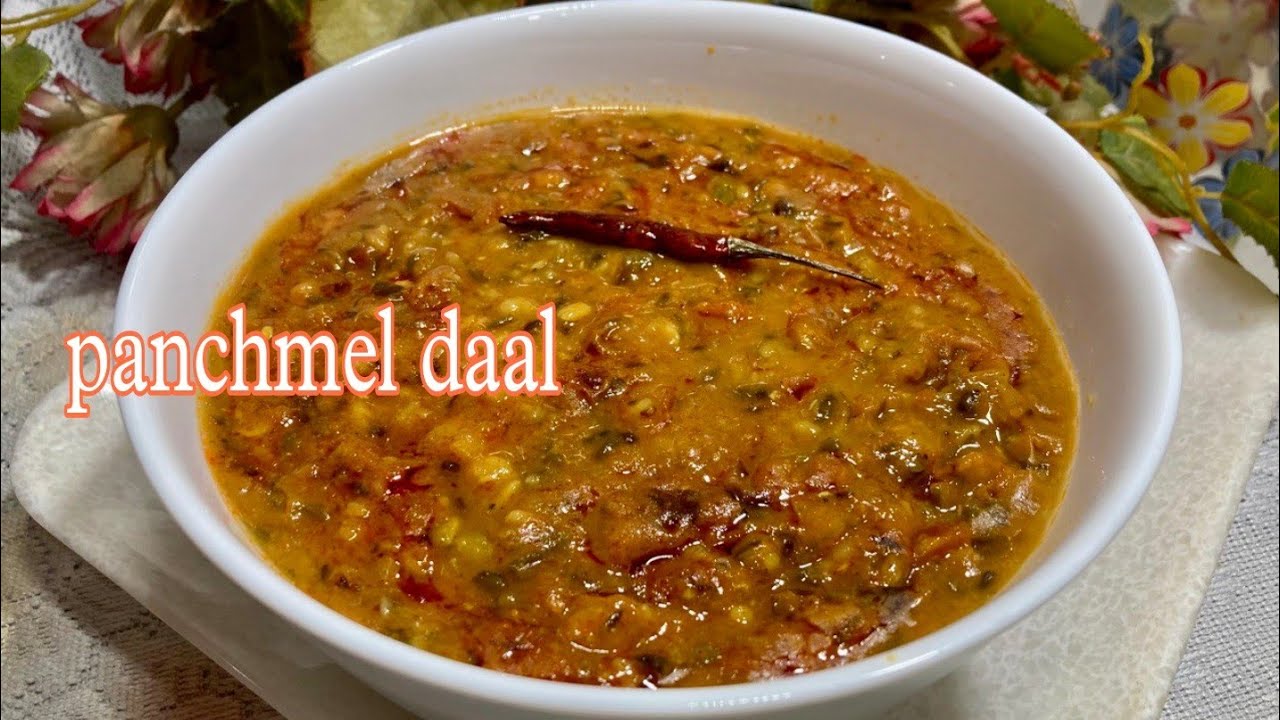 Panchmel Daal | Rajasthani Special Panchratna Daal | Mixed Daal | दाल ...