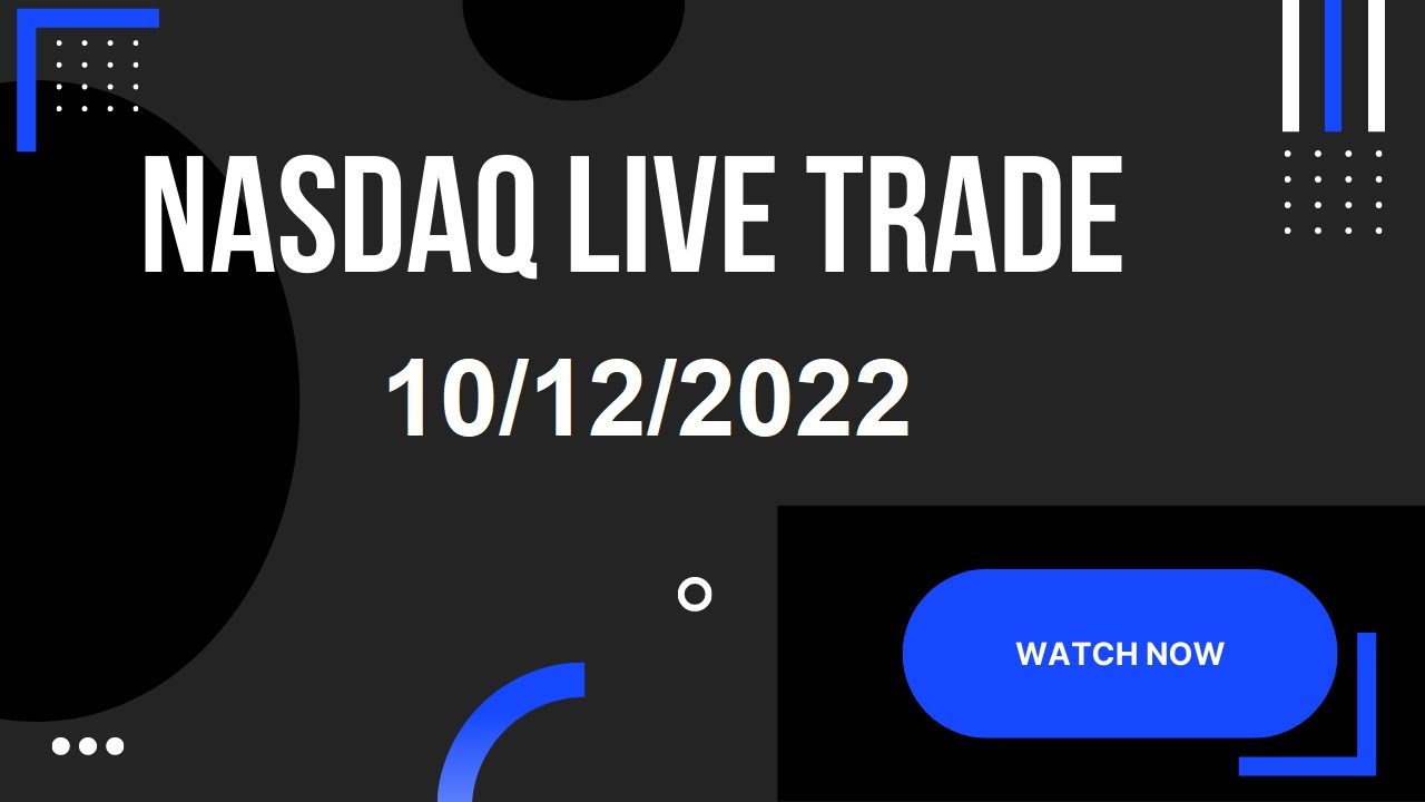 NASDAQ LIVE PM SESSION SCALP TRADE (SHORT) 10-12-2022 (W) - YouTube