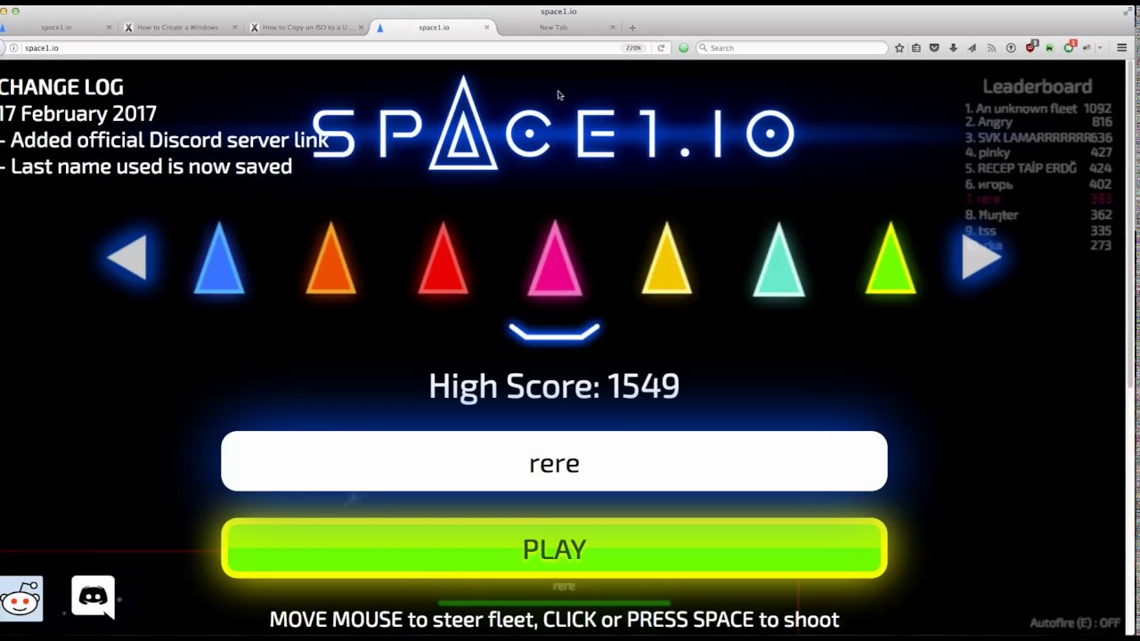 How to play space1.io - YouTube