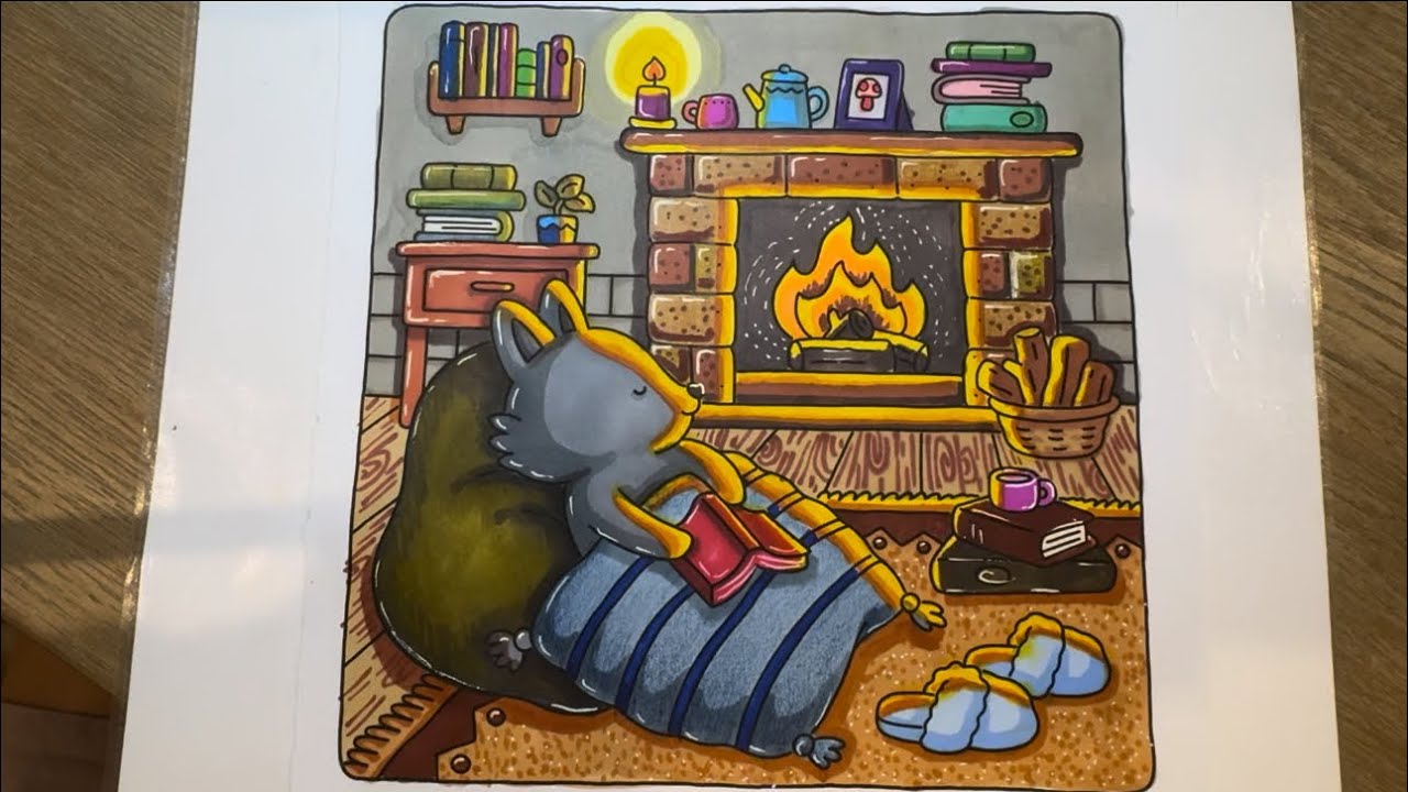 First time trying to color glowing the room - YouTube