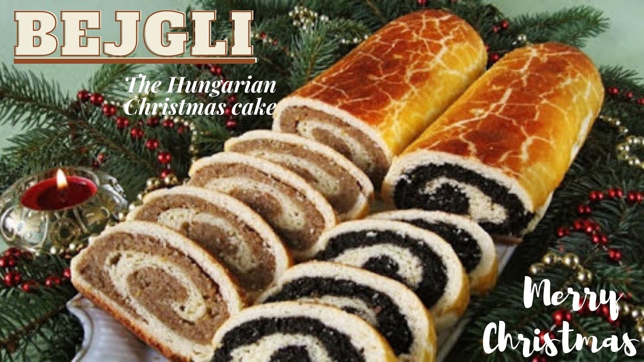 BEJGLI, the traditional Hungarian Christmas cake, baking at home - YouTube