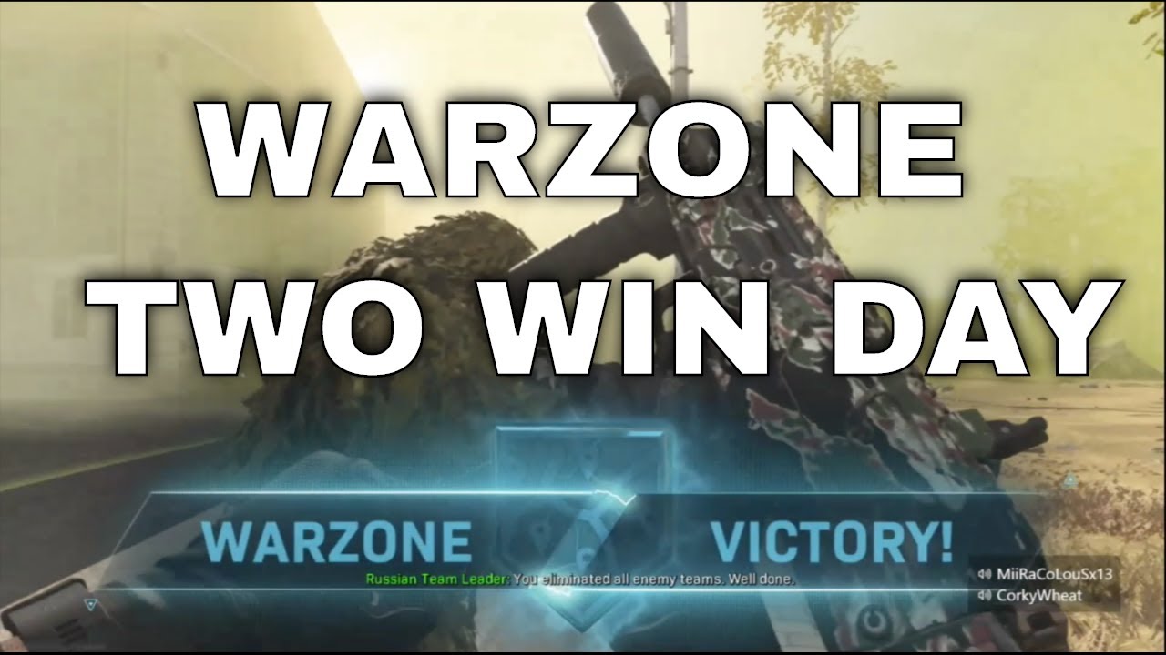 WARZONE TWO WIN DAY! COD DUO & SQUAD VICTORIES WITH KILO & MP7 - YouTube